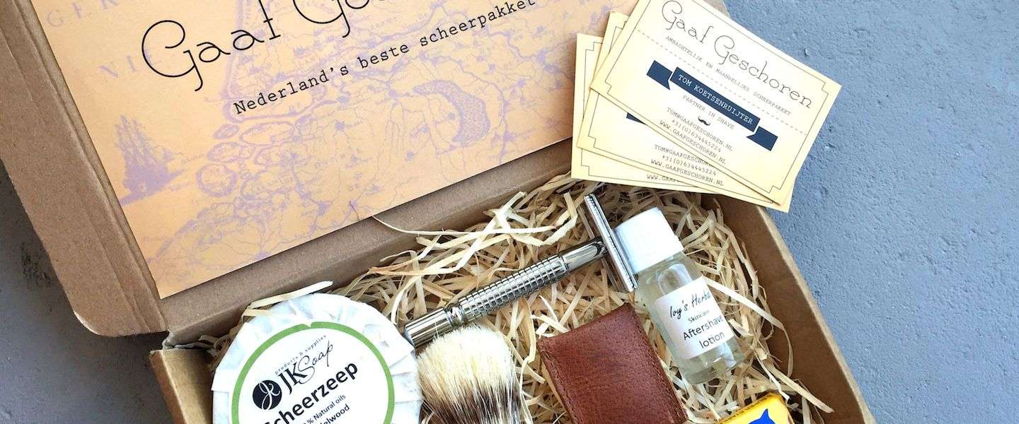 Gaaf Geschoren: iedere maand een klassiek scheerpakket – Stylecowboys