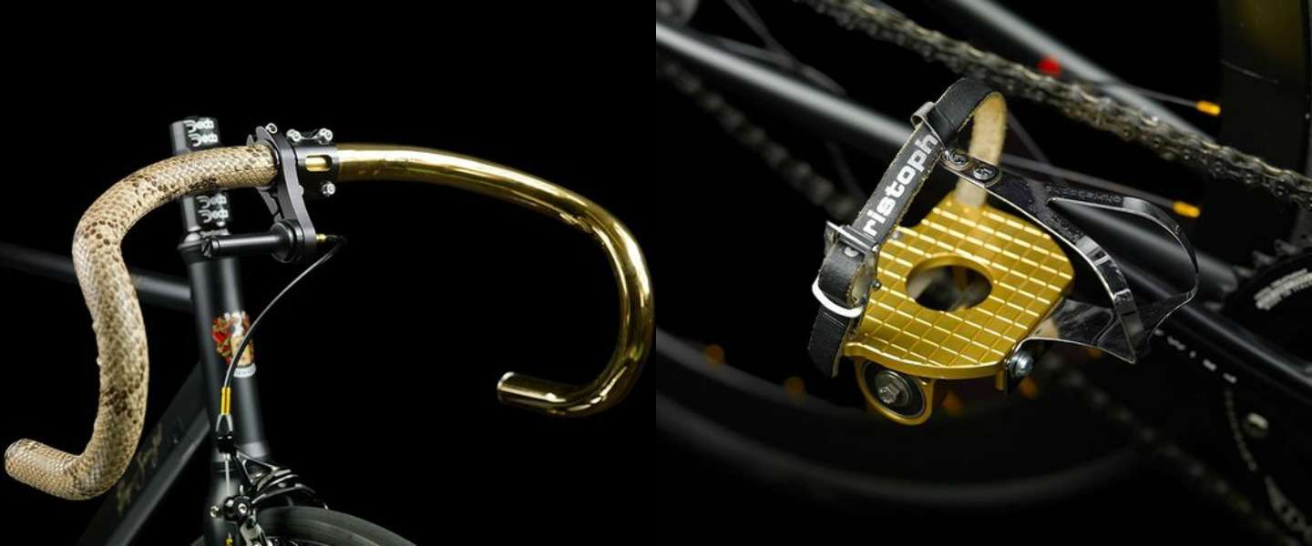 Deze fiets met 24K goud is een echte eyecatcher – Stylecowboys