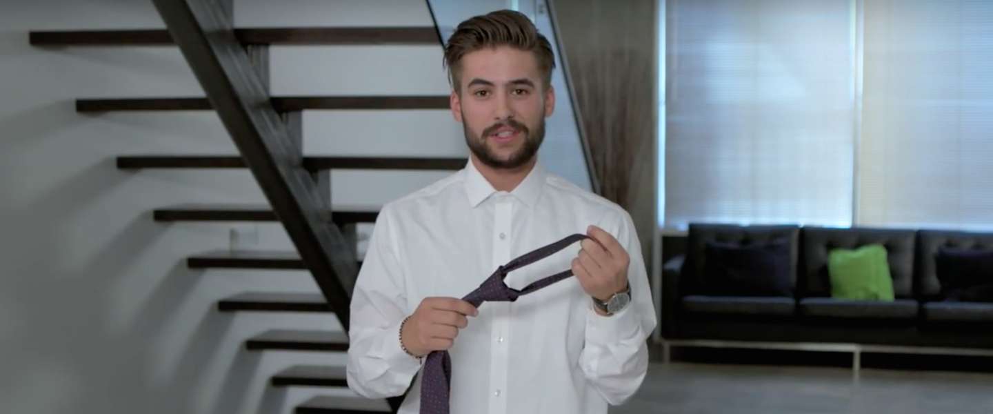 Hoe knoop je een stropdas in 15 seconden? – Stylecowboys